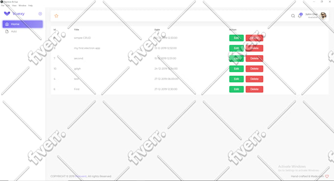 Create Web Application Using Reactjs Vuejs Nodejs By Redmars Fiverr